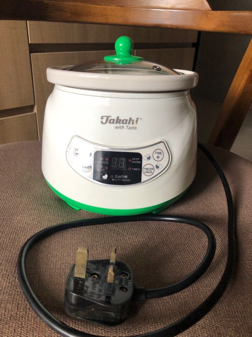 Takahí Slow Cooker with Timer Function, TV & Home Appliances, Kitchen ...