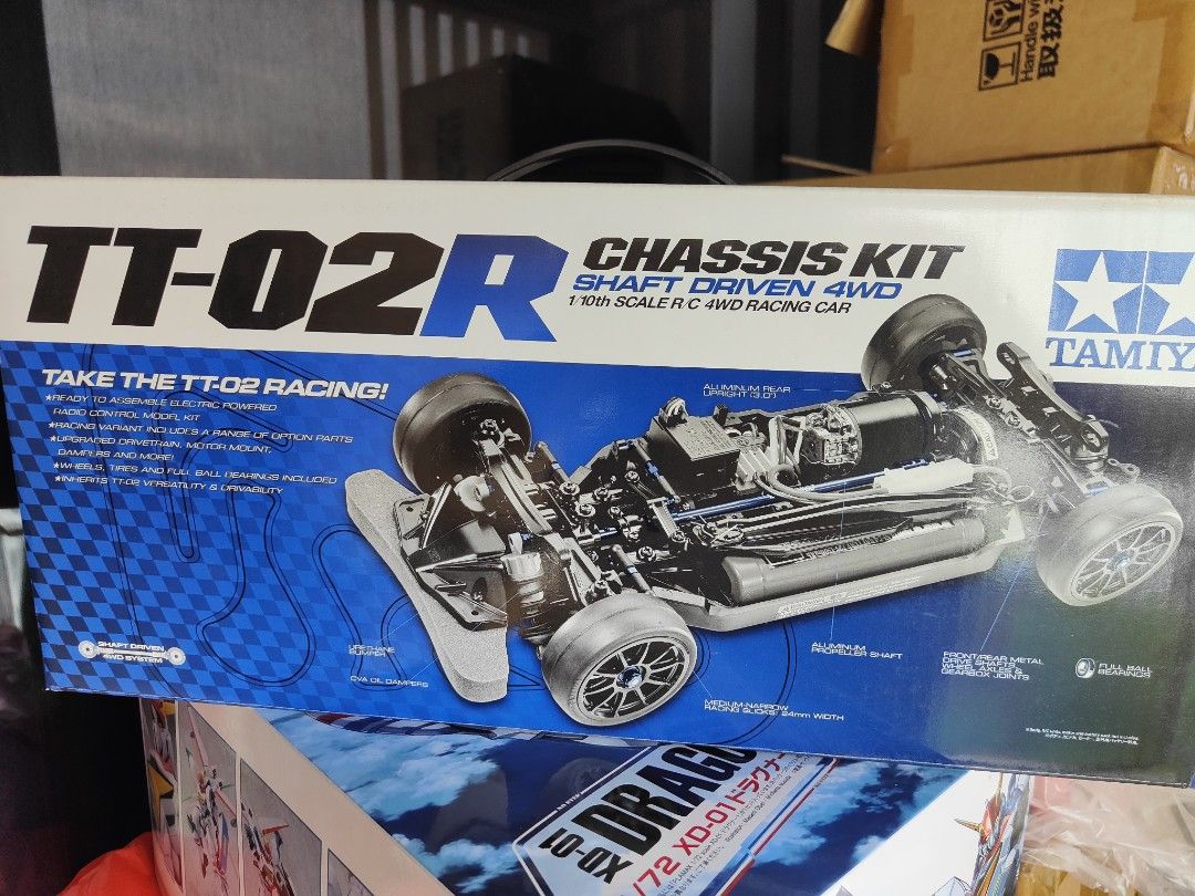Tamiya rc tt02r chassis kit and hopup, Hobbies & Toys, Toys & Games on ...