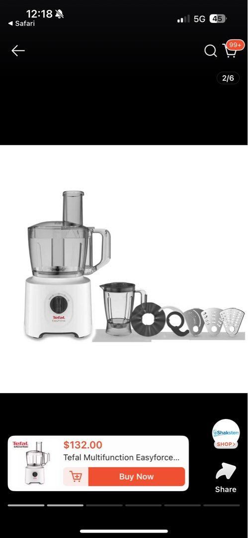 Tefal Multifunction Easyforce Food Processor, TV & Home Appliances ...
