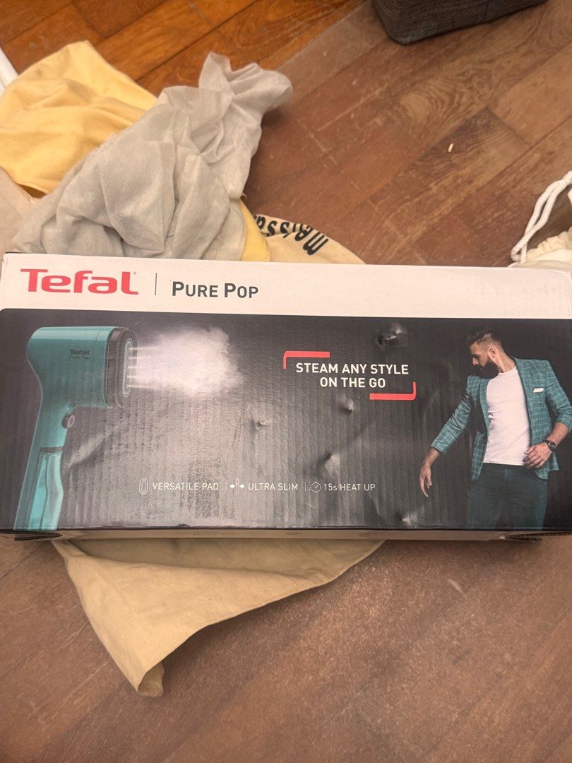 Tefal Pure Pop Garment Steamer, TV & Home Appliances, Irons & Steamers ...