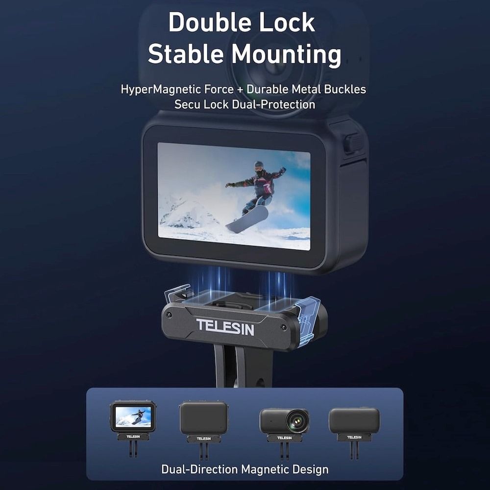 TELESIN S7-JBK-25-TDJ Quick Release Mount Adapter for DJI Osmo Nano ...