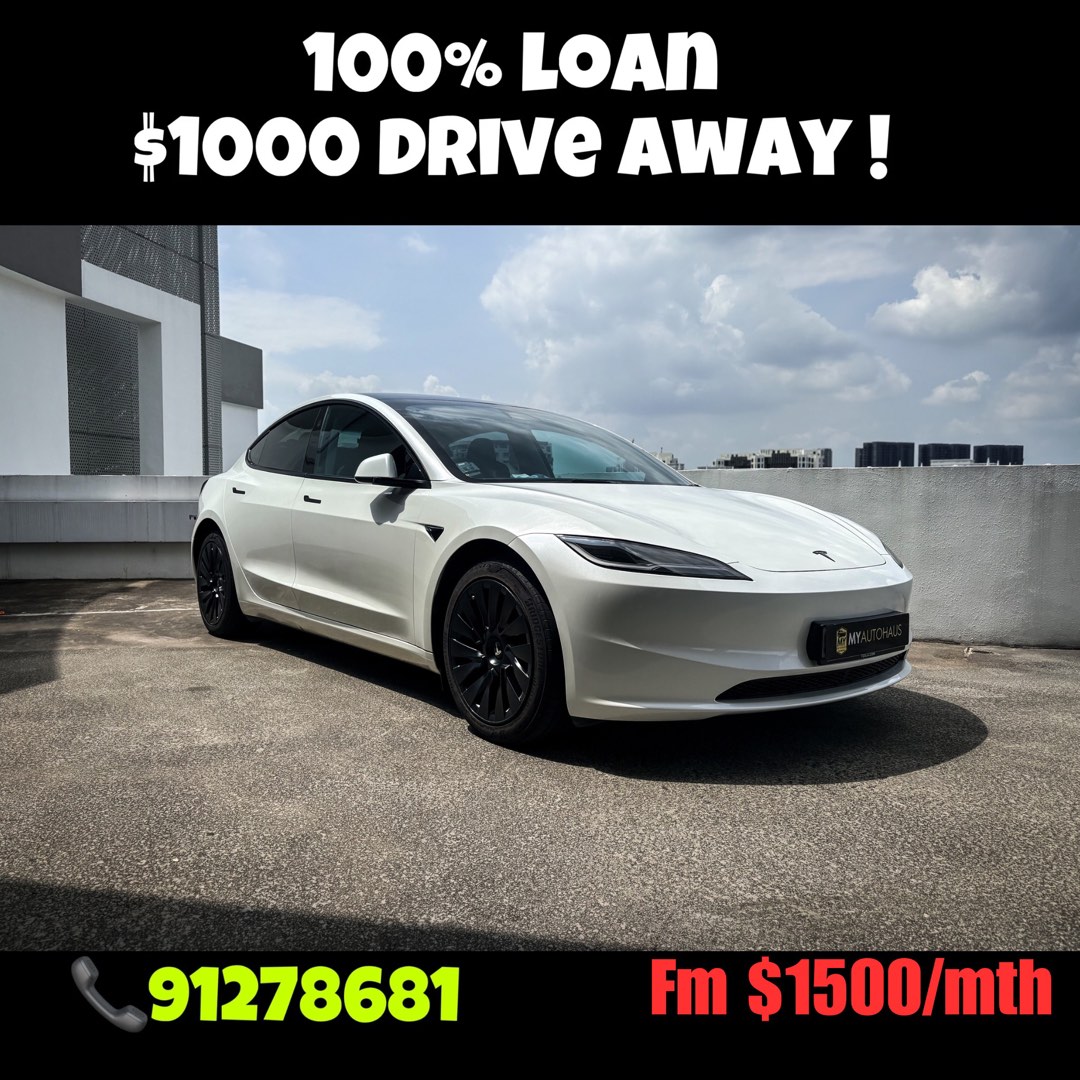 Tesla Model 3 Electric Standard Range, Cars, Used Cars on Carousell