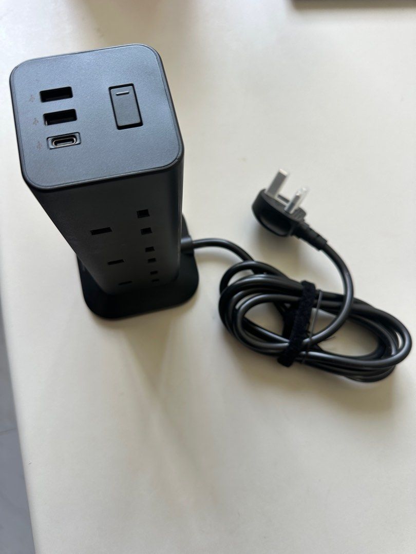 TESSAN Power Strip - 12 Outlets, 2 USB-A, 1 USB-C, TV & Home Appliances ...