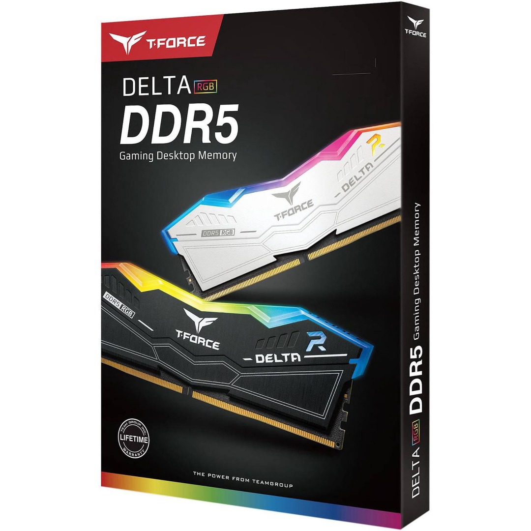 T-FORCE DELTA RGB DDR5 RAM | HIGH-PERFORMANCE MEMORY, Computers & Tech ...