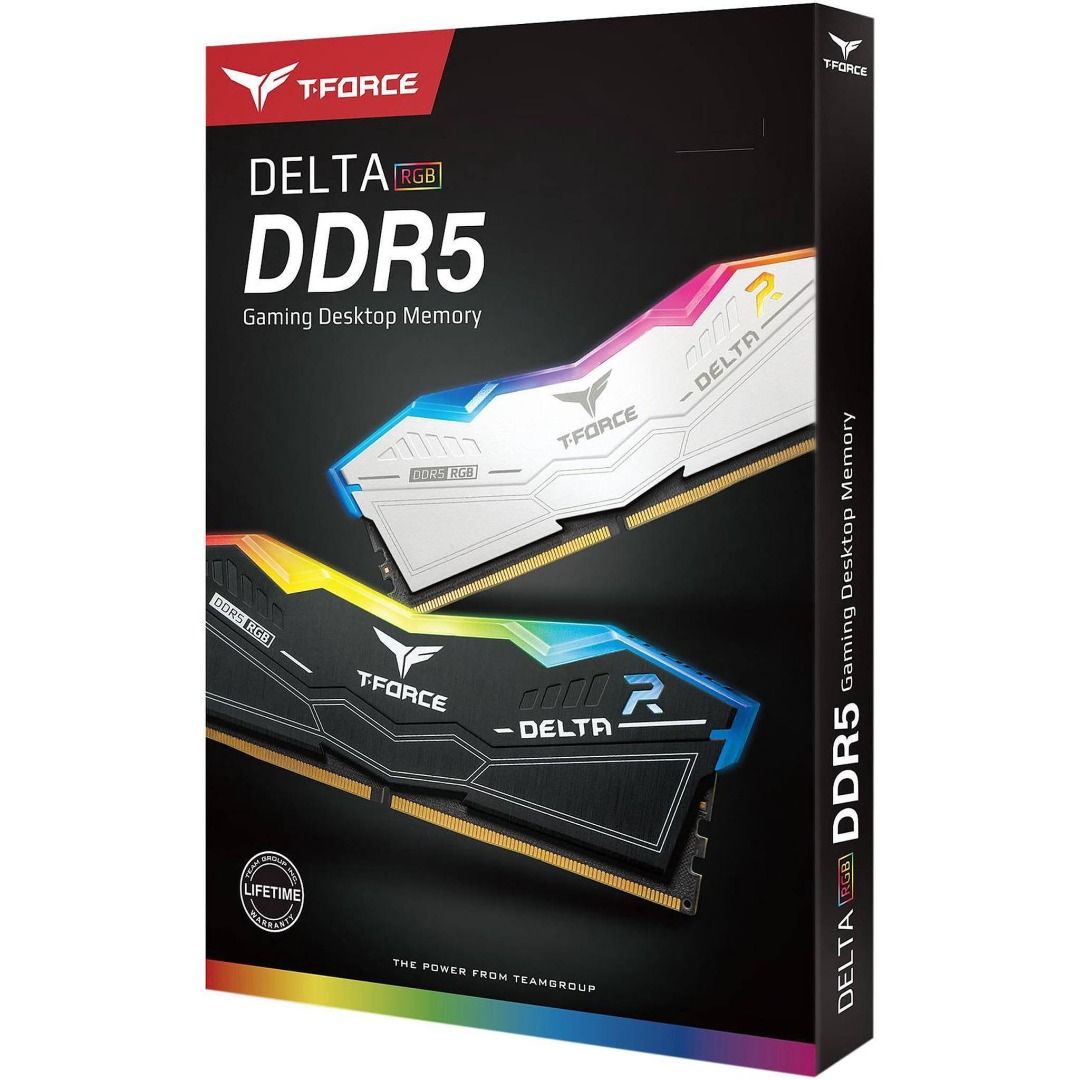 T-FORCE DELTA RGB DDR5 RAM | HIGH-PERFORMANCE MEMORY, Computers & Tech ...