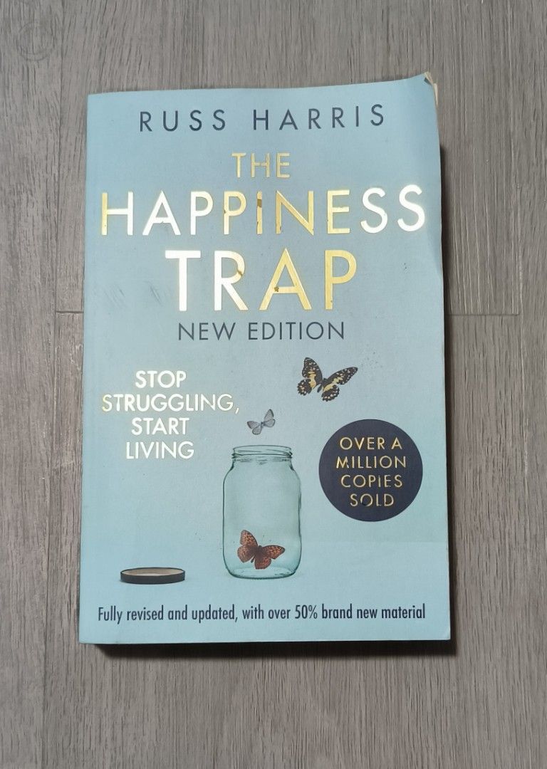 The Happiness Trap: New Edition by Russ Harris, Hobbies & Toys, Books ...