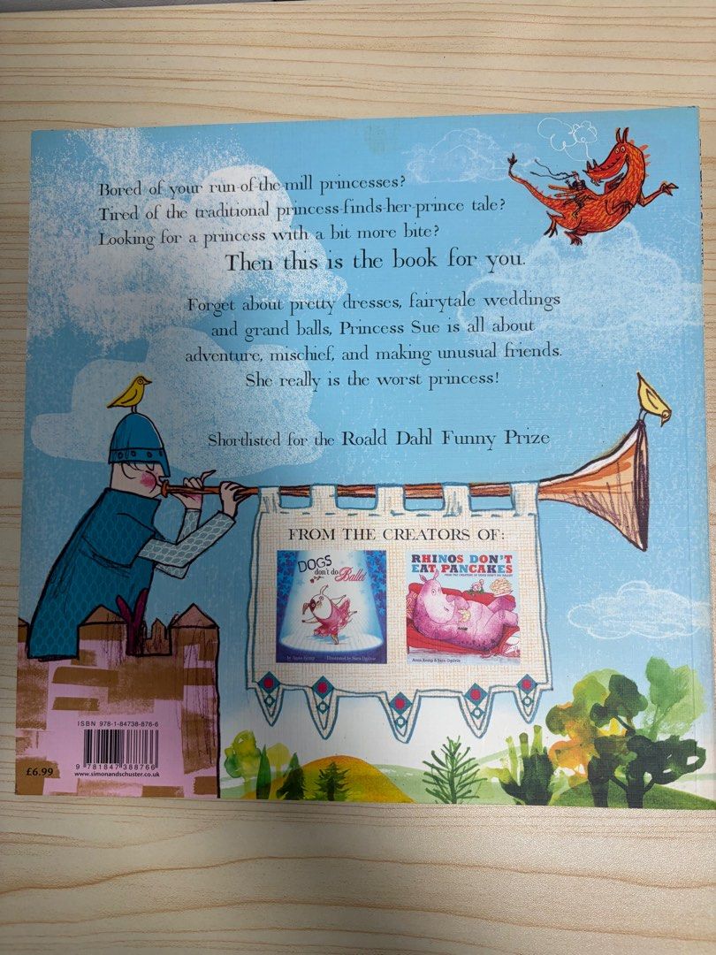 The Worst Princess by Anna Kemp & Sara Ogilvie, Hobbies & Toys, Books ...