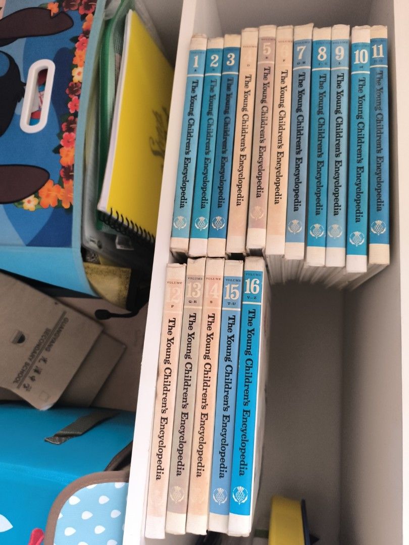 The Young Children's Encyclopedia - Complete Set of 16, Hobbies & Toys ...