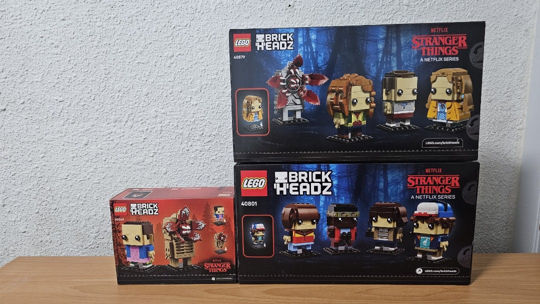 Brand New Lego 40549 Demogorgon & Eleven, 40801 Mike, Dustin, Lucas and ...