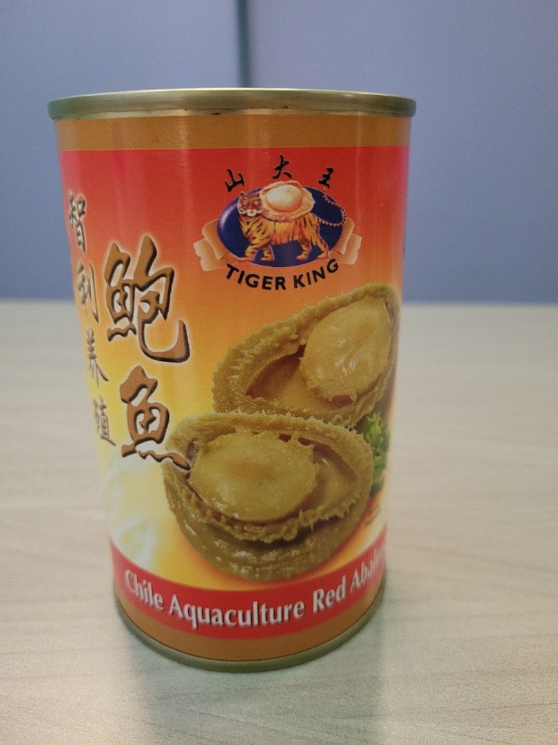 Tiger King Chile Aquaculture Red Abalone, Food & Drinks, Packaged ...
