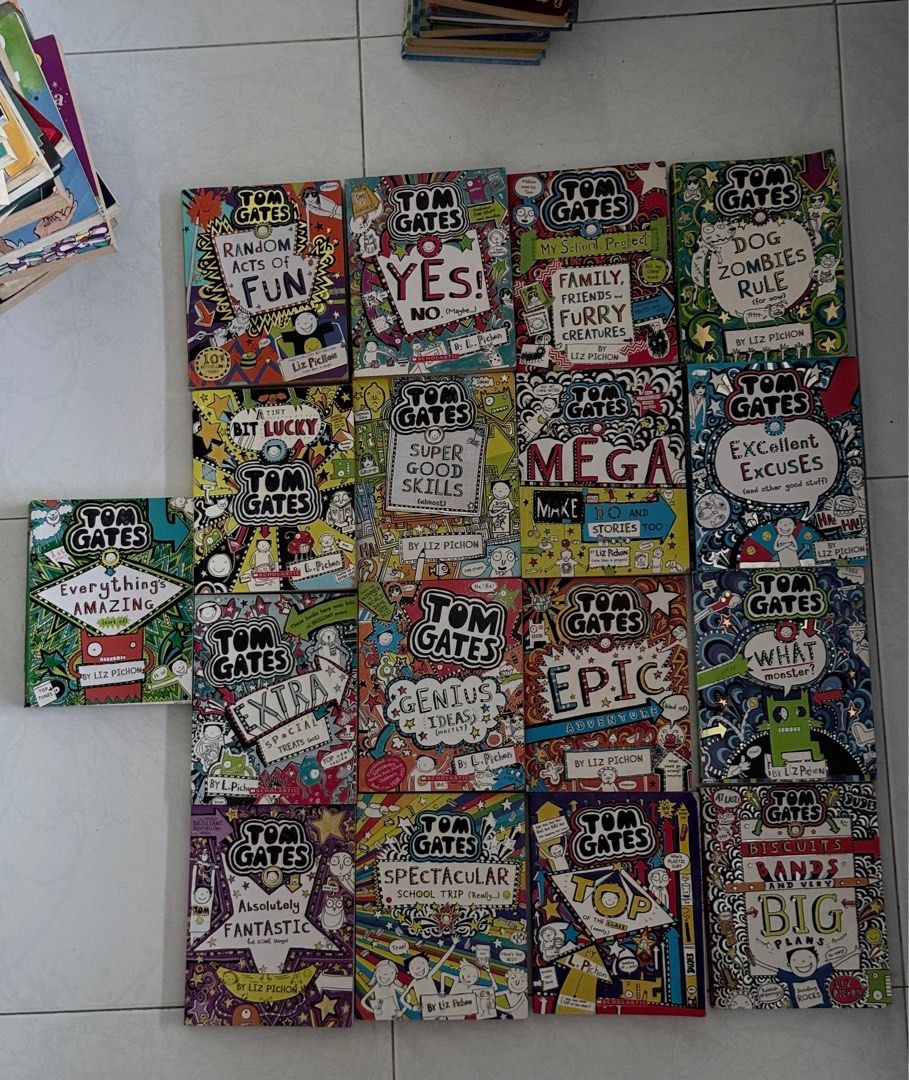 Tom Gates Book Collection by Liz Pichon, Hobbies & Toys, Books ...
