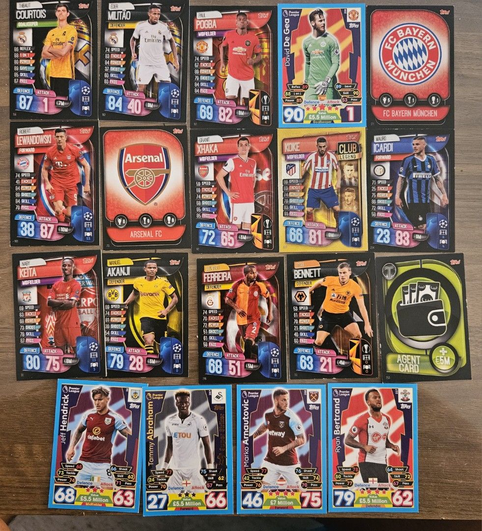 Topps Match Attax Trading Cards - Assorted, Hobbies & Toys, Toys ...