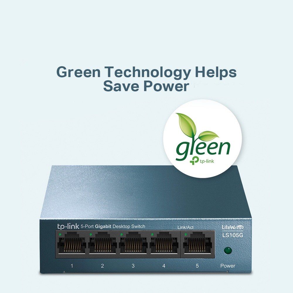 TP-Link 5-Port Gigabit Desktop Switch LS105G, Computers & Tech, Parts ...