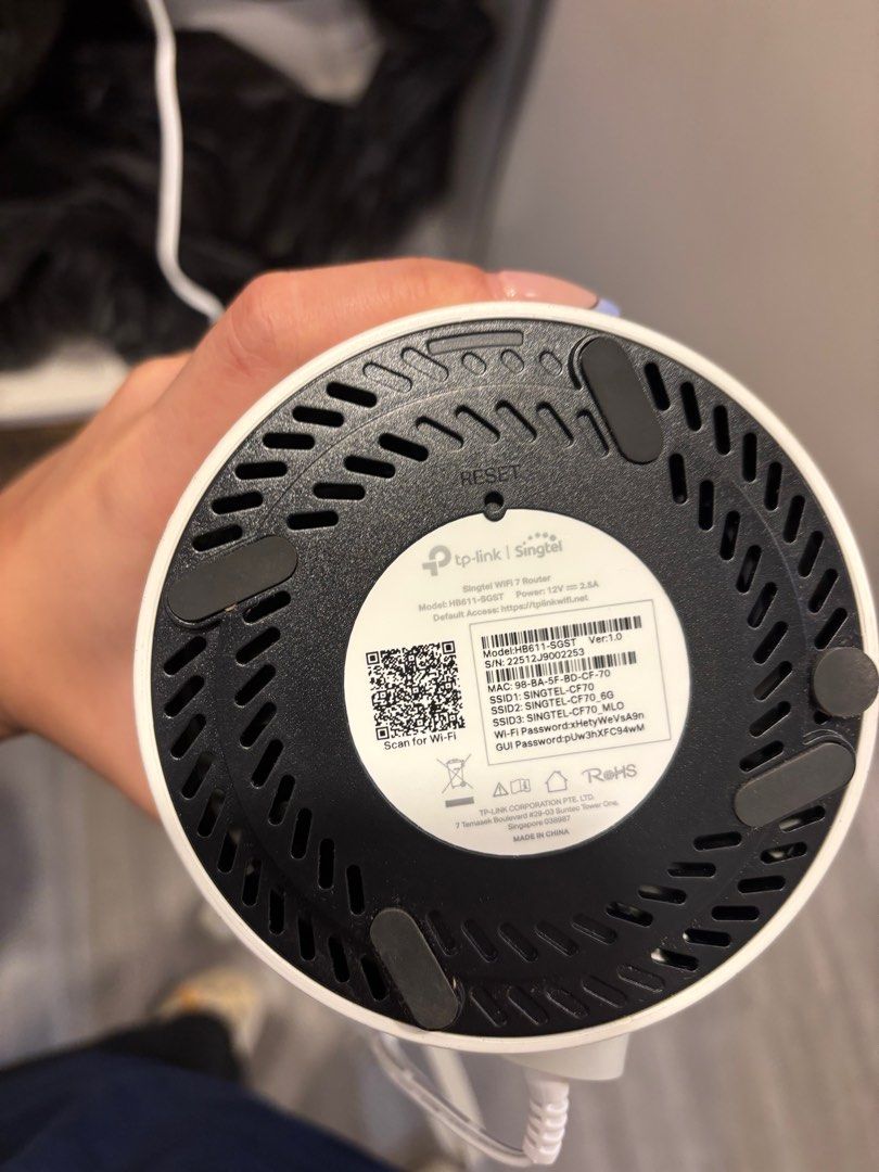 TP-Link Singtel WiFi 7 Router, Computers & Tech, Parts & Accessories ...