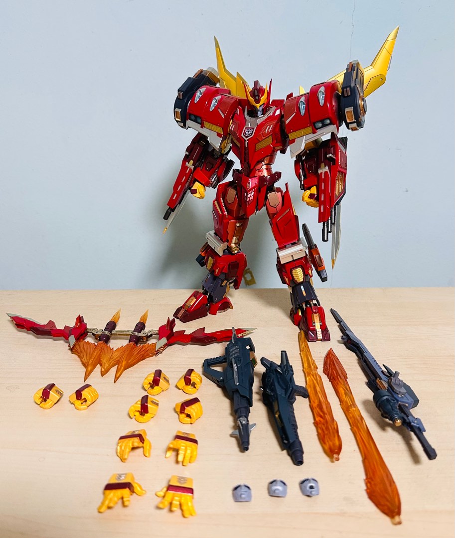 Transformers Flame Toys Kuro Kara Kuri IDW Rodimus (Exclusive Ver ...