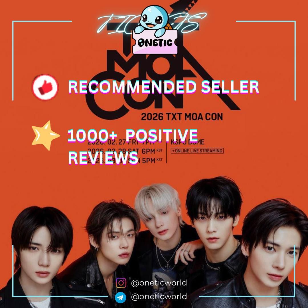 TXT MOA CON 2026, Tickets & Vouchers, Event Tickets on Carousell
