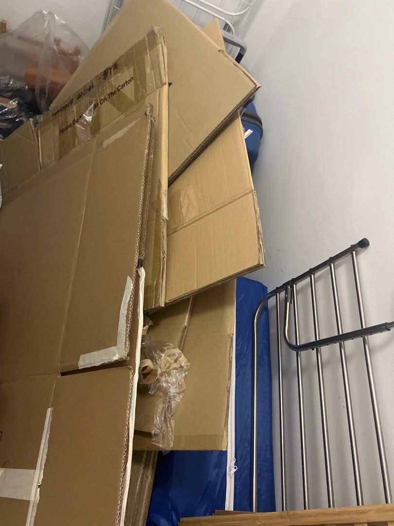Used Cardboard Boxes - Various Sizes, Furniture & Home Living, Home ...