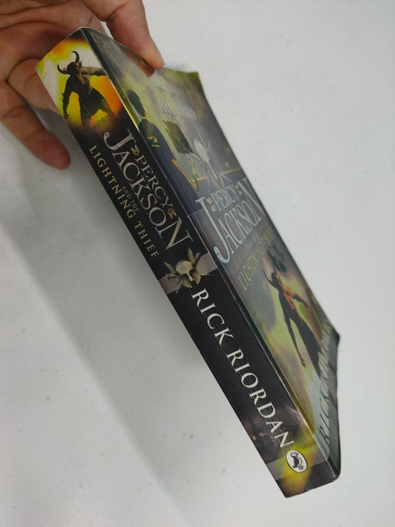 [Used] Percy Jackson and the Lightning Thief by Rick Riordan (YA ...