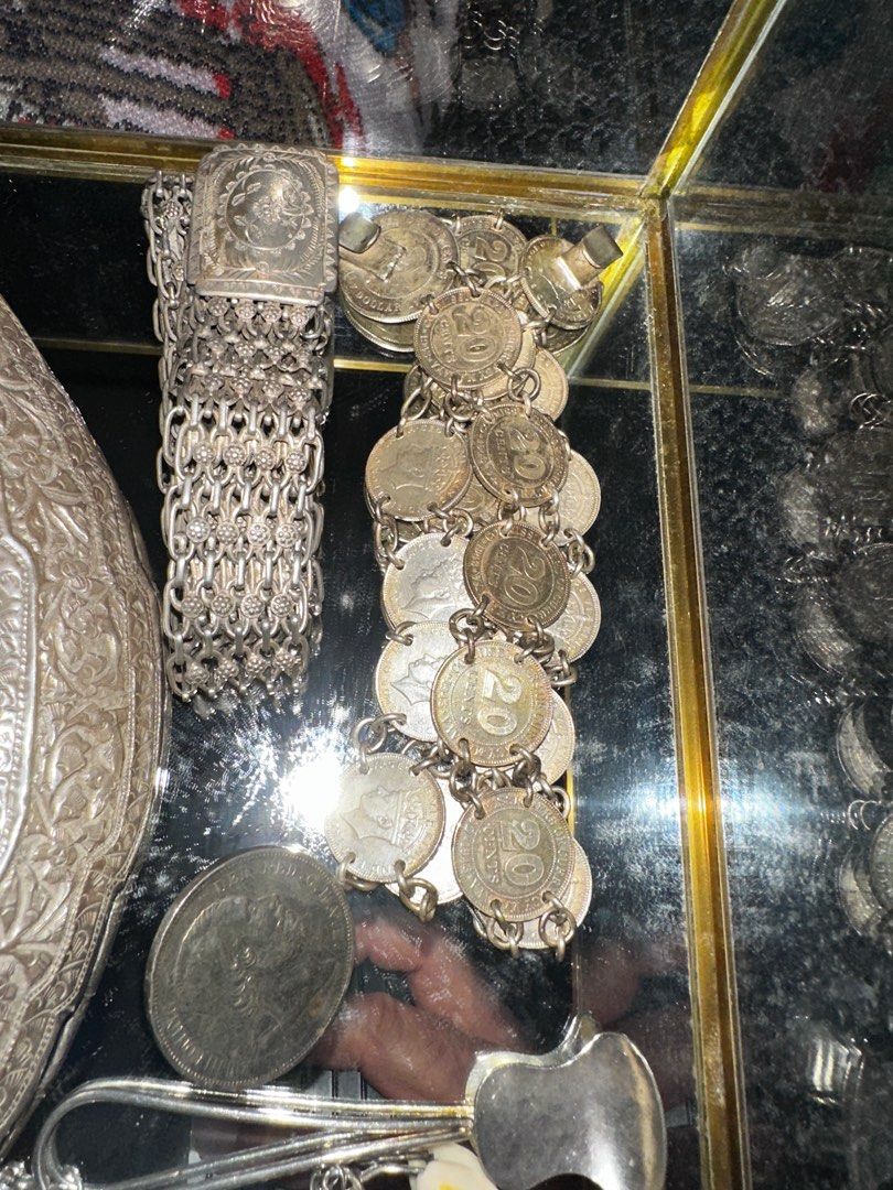 Vintage Peranakan Silver Belts, Hobbies & Toys, Memorabilia ...