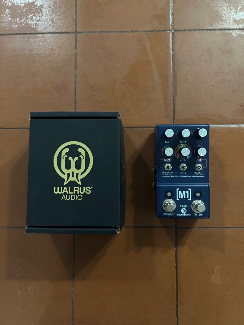 Walrus Audio MAKO Series M1 High-Fidelity Modulation Machine Guitar ...