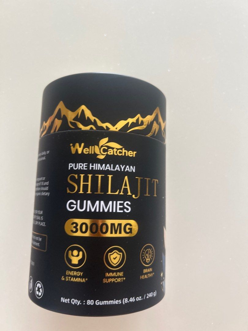 TikTok Shop Well Catcher Pure Himalayan Shilajit Gummies 3000mg, Health ...