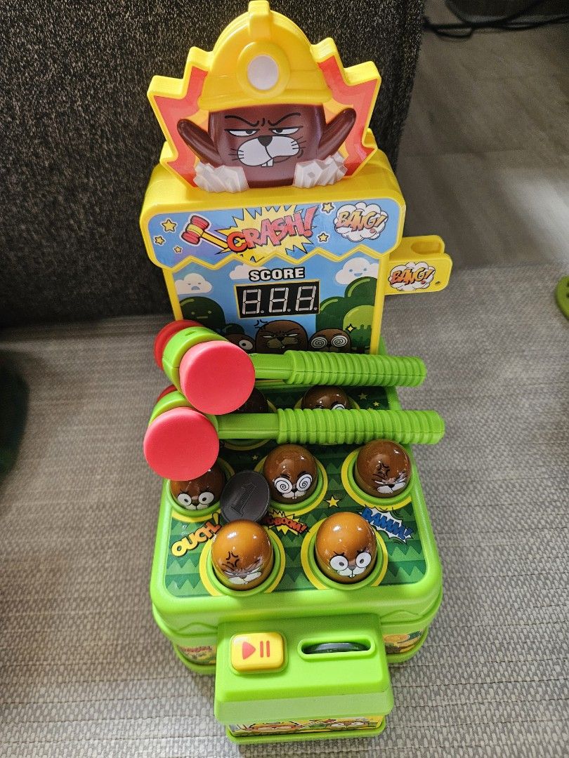 Whack-A-Mole Arcade Game, Hobbies & Toys, Toys & Games on Carousell