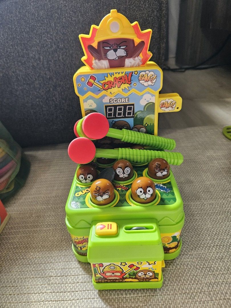 Whack-A-Mole Arcade Game, Hobbies & Toys, Toys & Games on Carousell