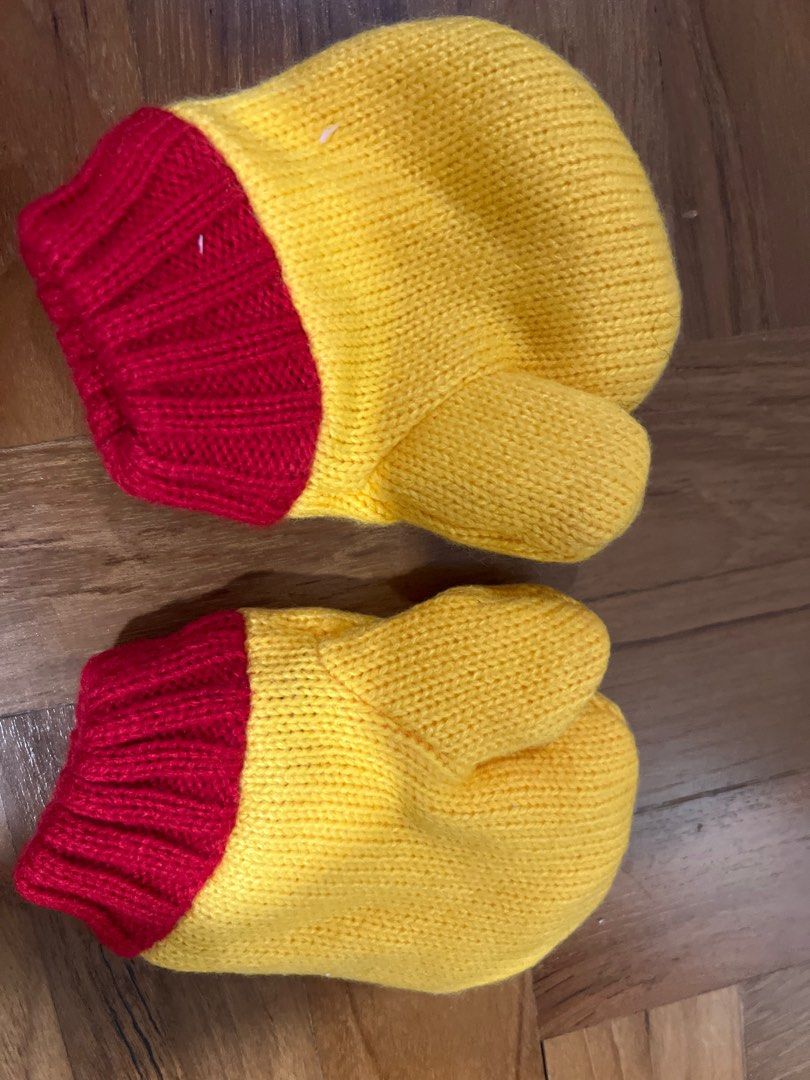 Winnie the Pooh Baby Mittens From Tokyo Disney, Babies & Kids, Babies ...