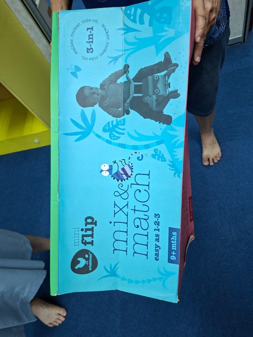 Wishbone Mini Flip Mix & Match 3-in-1 Walker, Babies & Kids, Infant ...