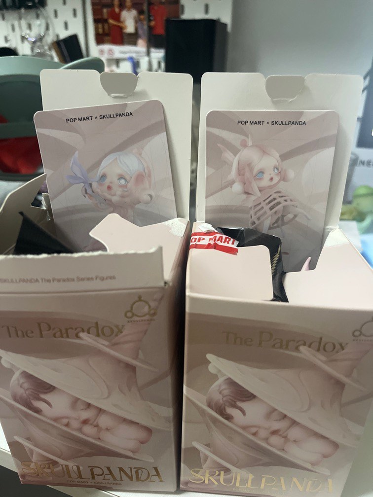 WTT popmart skullpanda the paradox series - out of the mud n being a ...