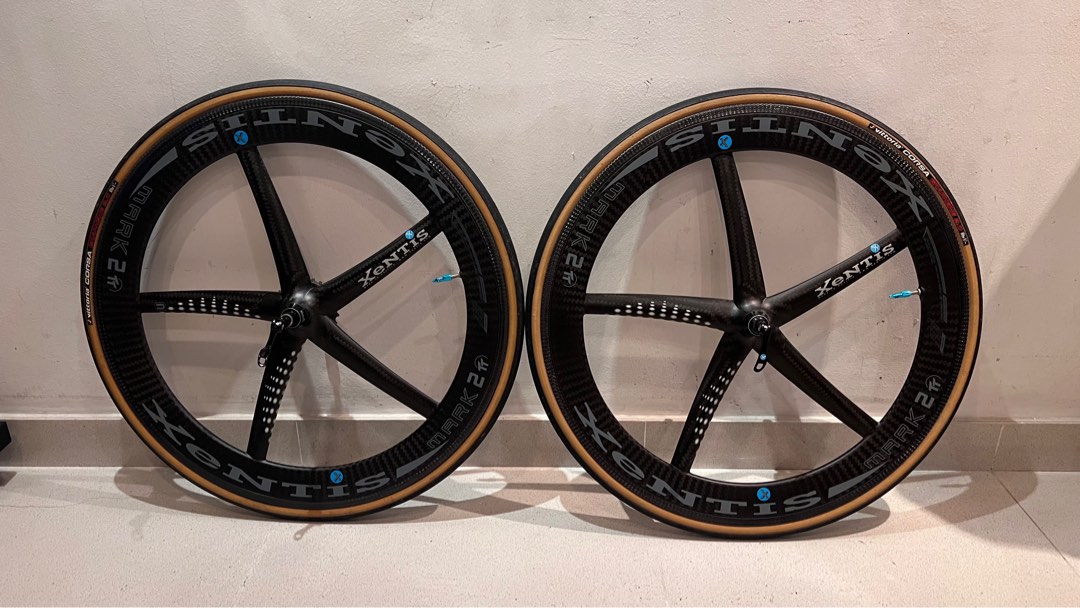 Xentis Mark 2 TT Carbon Wheelset, Sports Equipment, Bicycles & Parts ...