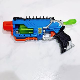 Toy Gun Shell Ejecting Strike Industries Blue Grey, Hobbies & Toys ...