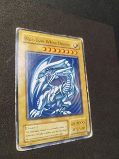 Yu-Gi-Oh! Blue-Eyes White Dragon LPST-JP003, Hobbies & Toys, Toys & Games on Carousell