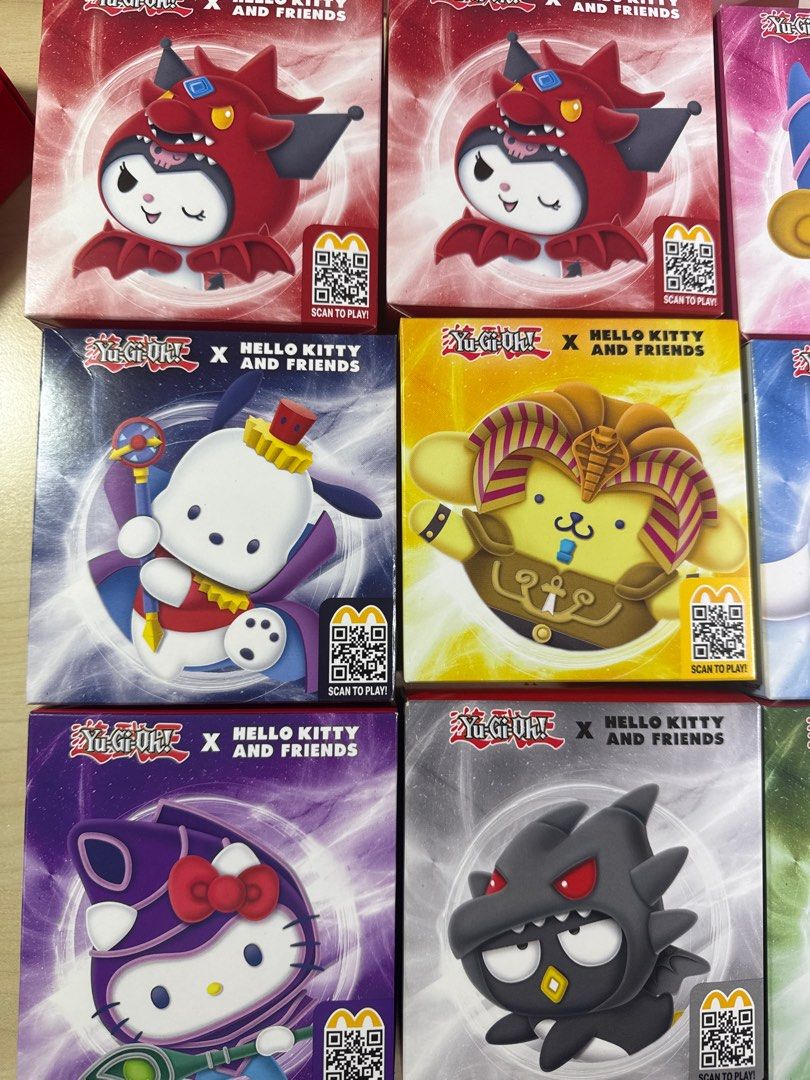 Yu-Gi-Oh! x Hello Kitty and Friends Blind Box Figures, Hobbies & Toys ...