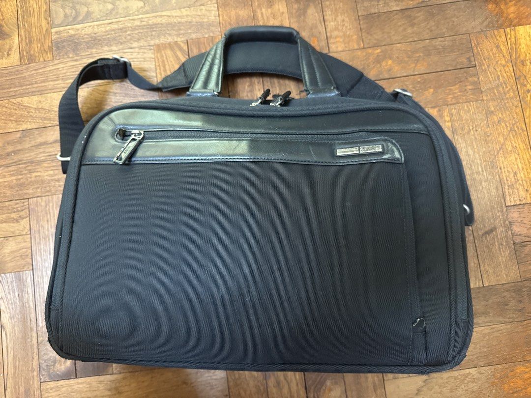 ZERO Halliburton Black Laptop bag (Expandable), Computers & Tech, Parts ...