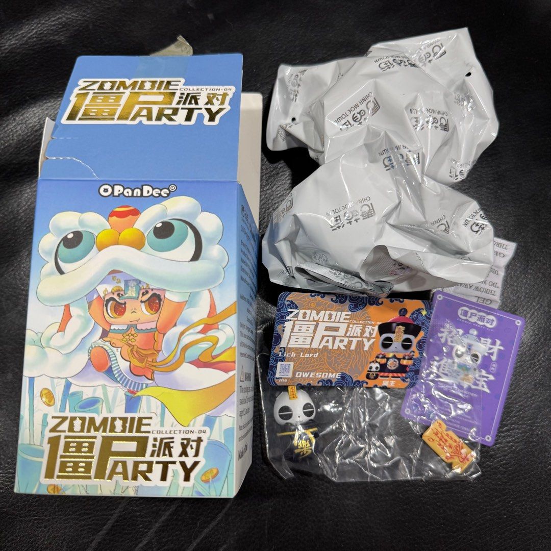 Zombie Party Series 4 - Lich Lord (Black), Hobbies & Toys, Toys & Games ...