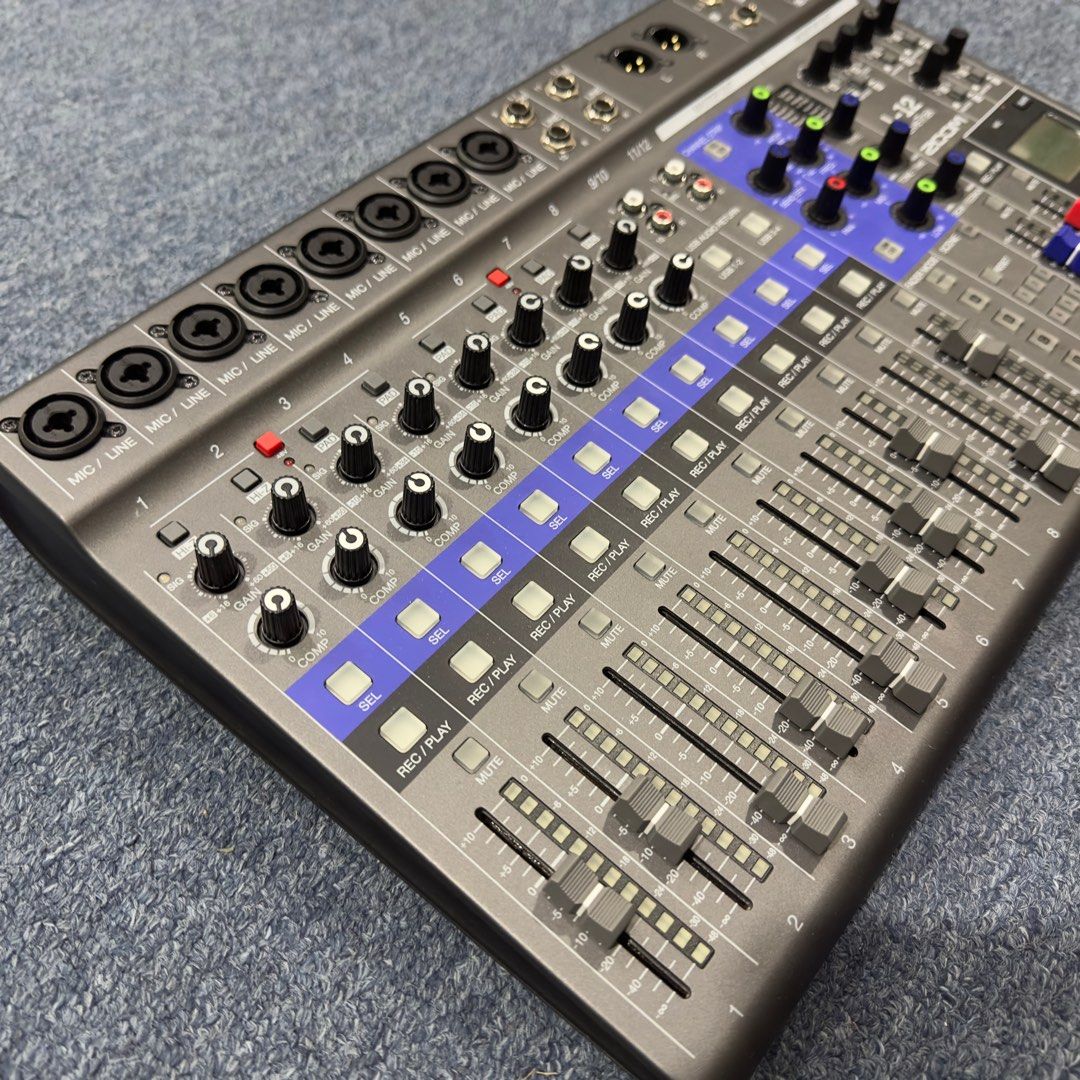 Zoom LiveTrak L-12 Digital Mixer, Audio, Other Audio Equipment on Carousell