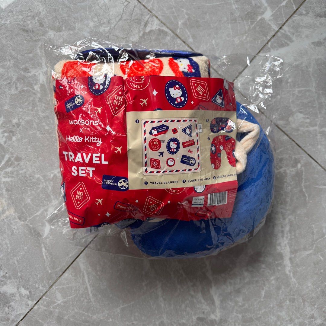 [$10 MAILED] Watsons Hello Kitty Travel Set, Hobbies & Toys, Travel ...