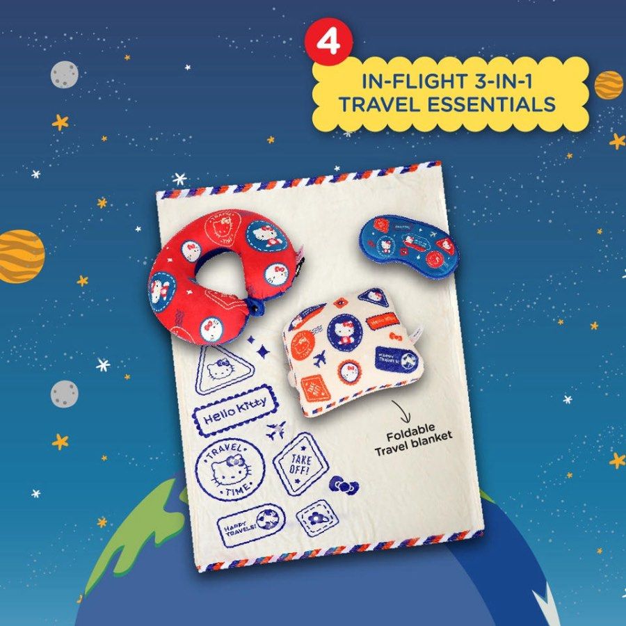 [$10 MAILED] Watsons Hello Kitty Travel Set, Hobbies & Toys, Travel ...