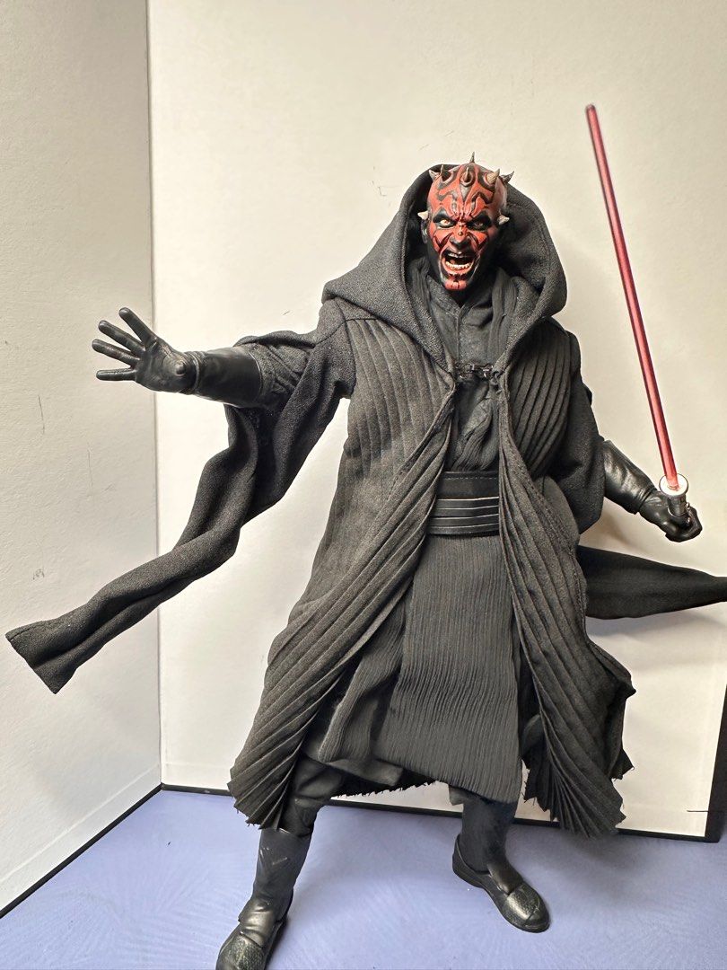 1/6 達斯·魔 Darth Maul 可動人偶, 興趣及遊戲, 玩具 & 遊戲類 - Carousell