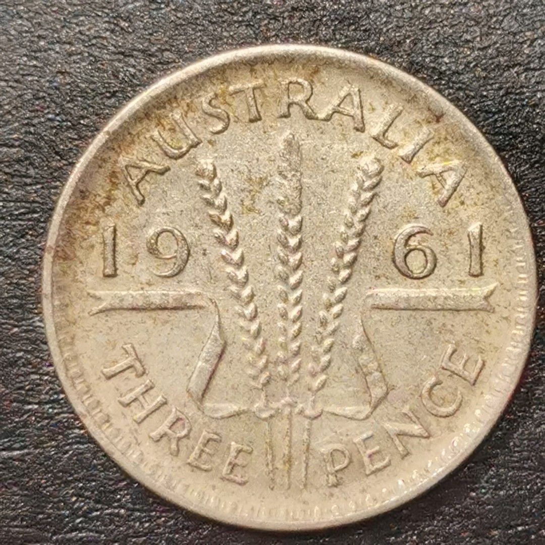 1961 Australian Three Pence Coin, Hobbies & Toys, Memorabilia ...
