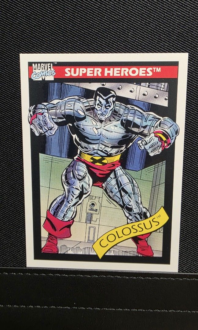 1990 Marvel comic card - Colossus, Hobbies & Toys, Memorabilia ...
