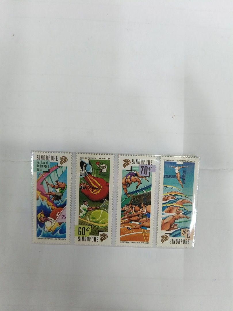 1996 Singapore stamps XXVI Olympic, Hobbies & Toys, Memorabilia ...