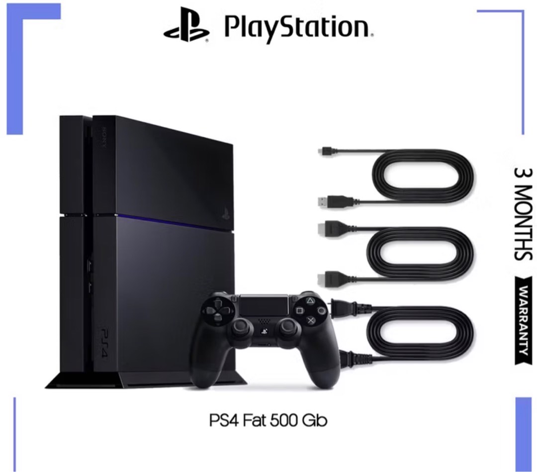 [1 Free Disc Game] Ps4 Refurbished., Video Gaming, Video Game Consoles ...