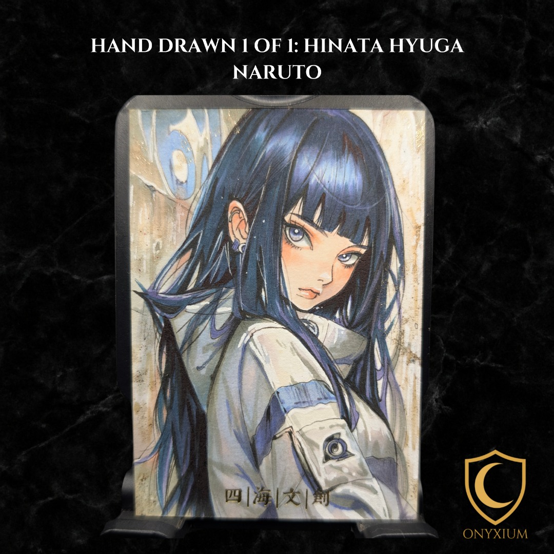 1 of 1 Hand Drawn Card/手绘卡 - Hinata Hyuga Naruto (UV), Hobbies & Toys ...