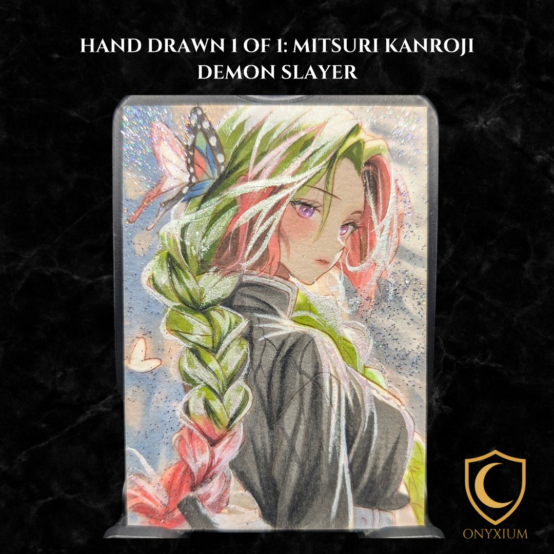 1 of 1 Hand Drawn Card/手绘卡 - Mitsuri Kanroji Demon Slayer (UV), Hobbies ...