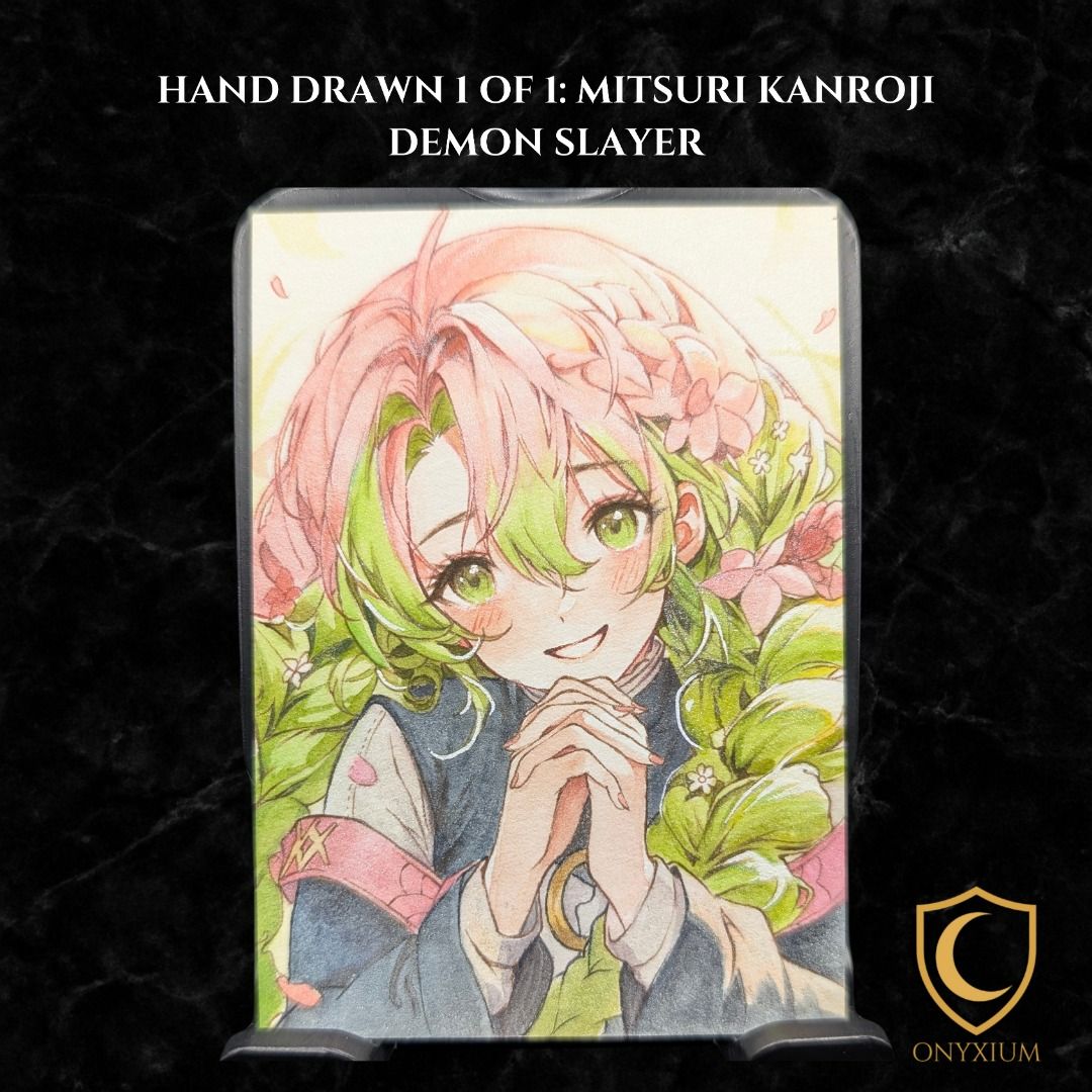 1 of 1 Hand Drawn Card/手绘卡 - Mitsuri Kanroji Demon Slayer (UV), Hobbies ...