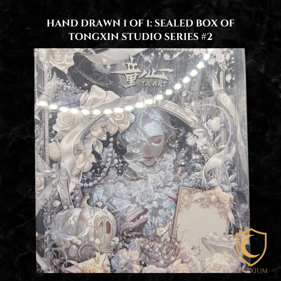 1 of 1 Hand Drawn Card/手绘卡 - Sealed box of Tongxin Studio Series #1/#2 ...