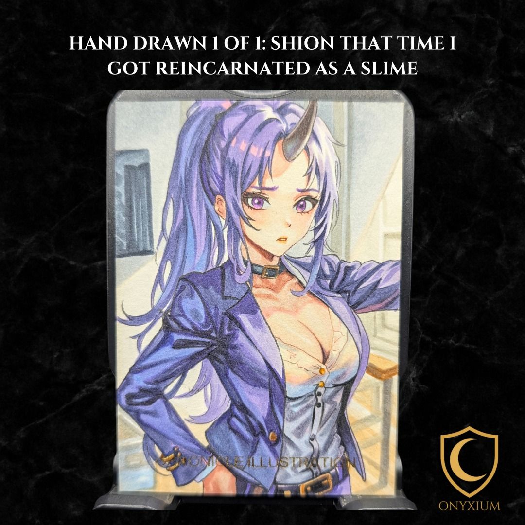 1 of 1 Hand Drawn Card/手绘卡 - Shion That Time I Got Reincarnated As A ...
