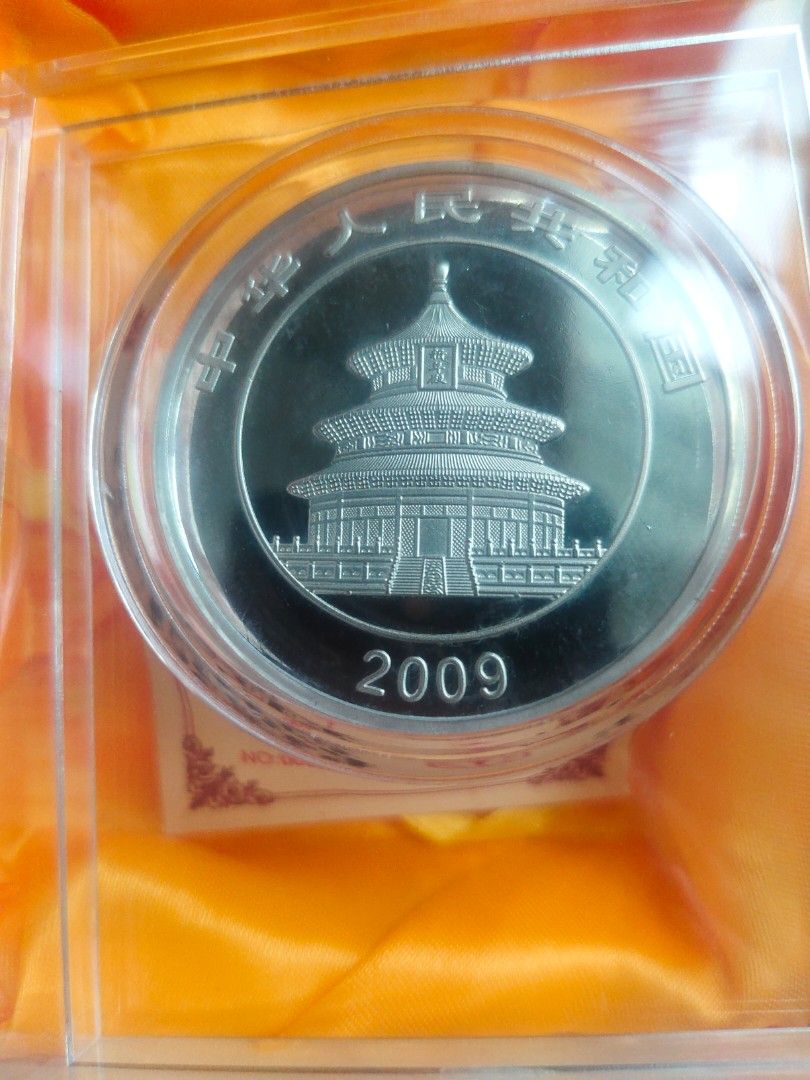 2009 Chinese Silver Coin 80g, Hobbies & Toys, Memorabilia ...